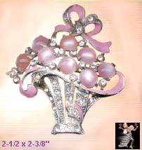 Easter Basket Pins, Easter Rabbit Pins, Flower Basket Pin, Flower Pins ...